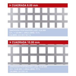 CHAPAS PERFORADAS - Hierros San Martin